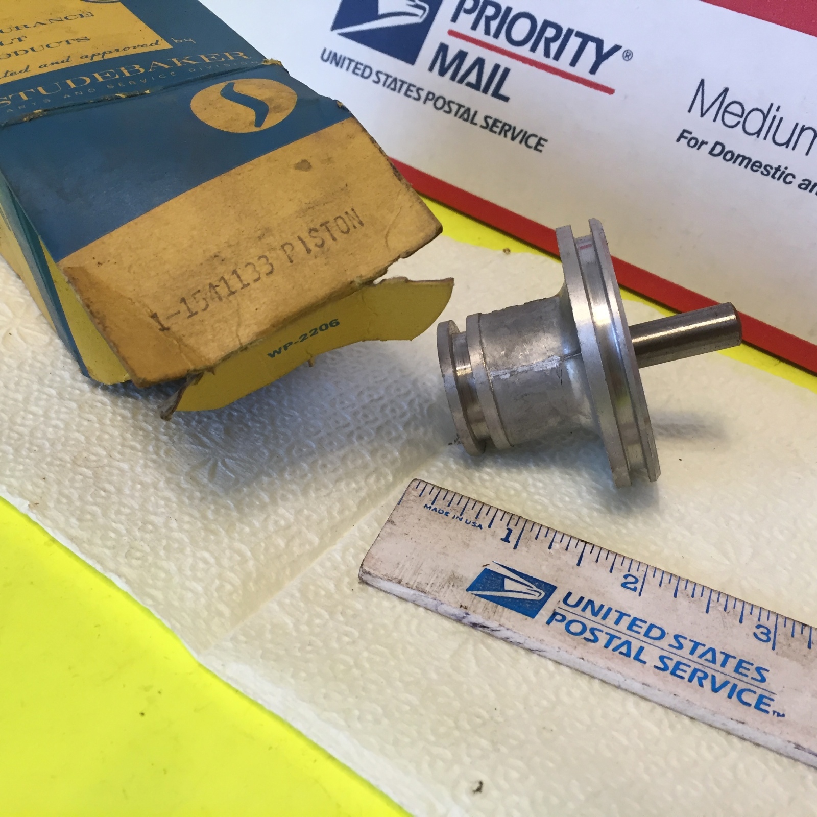 Studebaker, 1955 and later, transmission piston, 1541133. NOS. Item ...