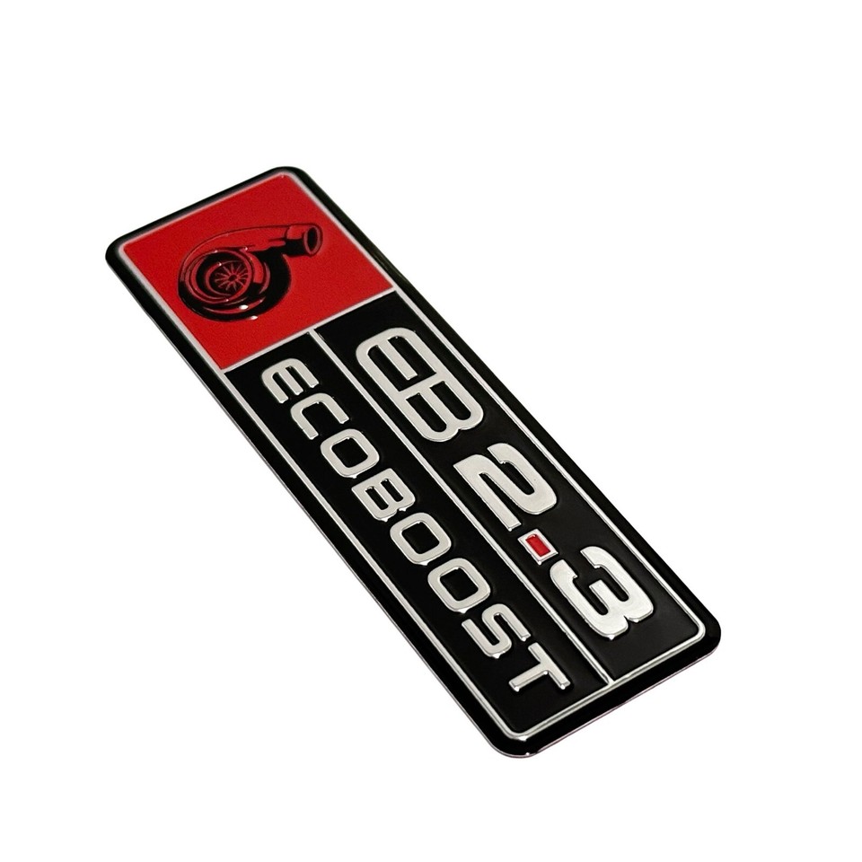 2015-2023 Ford Mustang Ecoboost Red Emblem V2 for Dashboard Chassis ...