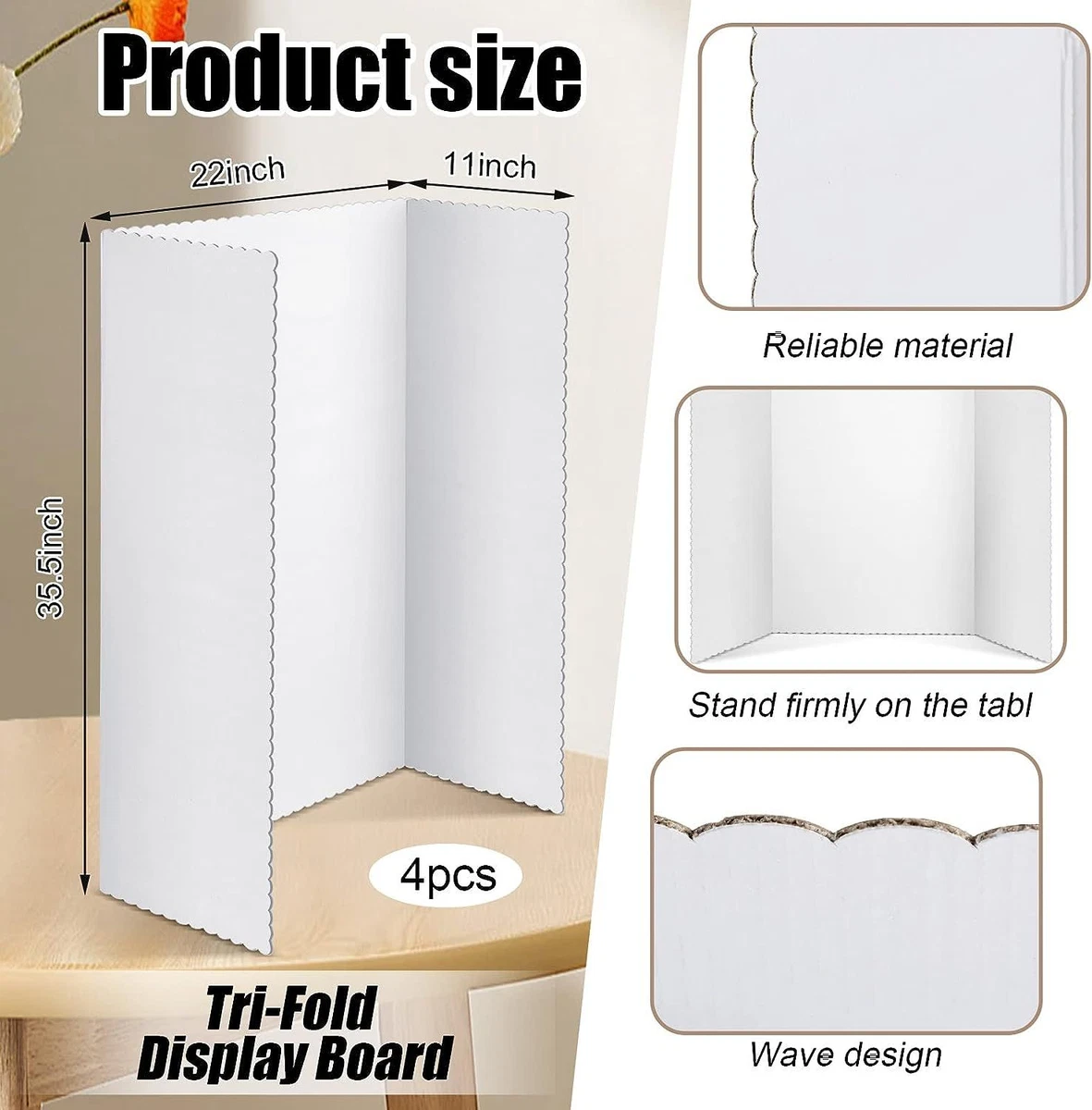 How To Decorate A Tri Fold Display Board | Shelly Lighting