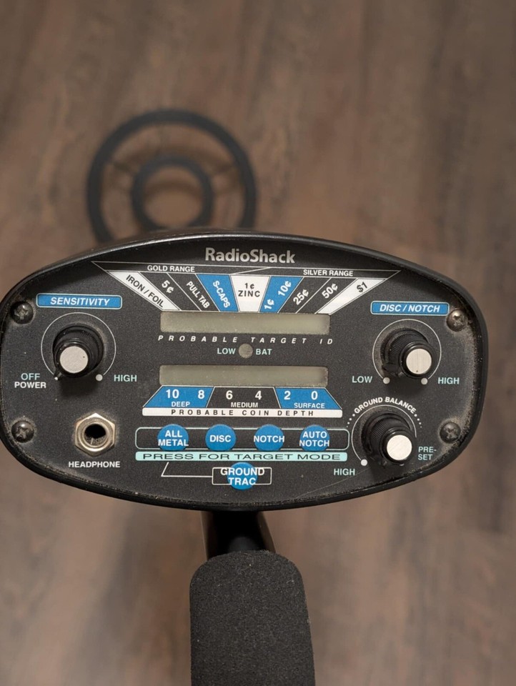 Radio Shack “Discovery 3000” 4 Mode Discriminator (Adult) Metal ...