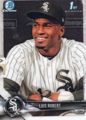 Luis Robert 2018 1st Bowman Chrome RC rookie card White Sox #BCP21 NM ...