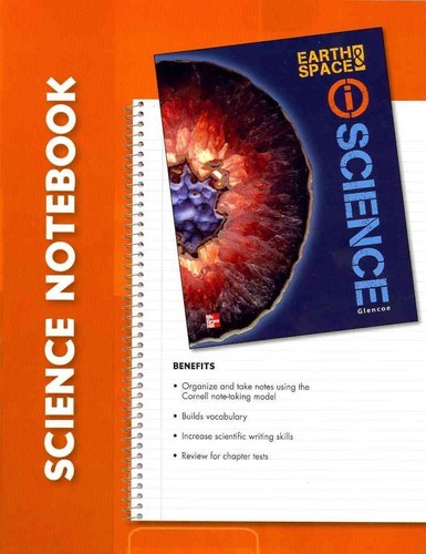 Glencoe Earth & Space Iscience, Grade 6, Science Notebook, Student ...
