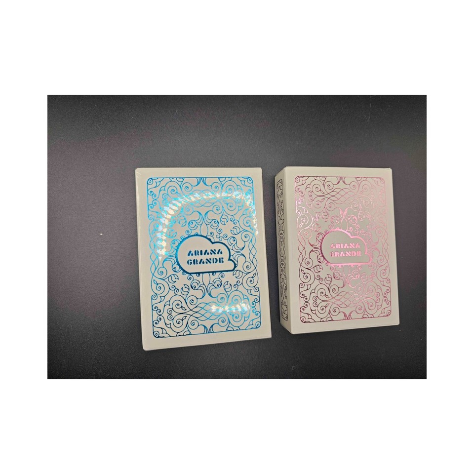 Ariana Grande Luxury Playing Cards – 2 Deck Set w/ Magnetic Box | Pop ...