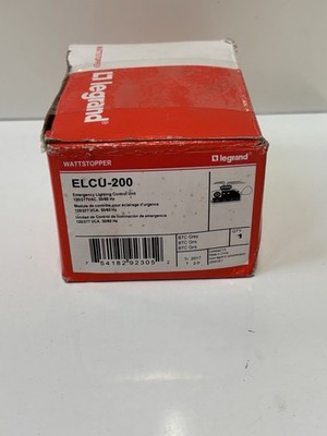 Legrand Wattstopper ELCU-200 Emergency Lighting Control Unit 120VAC | eBay