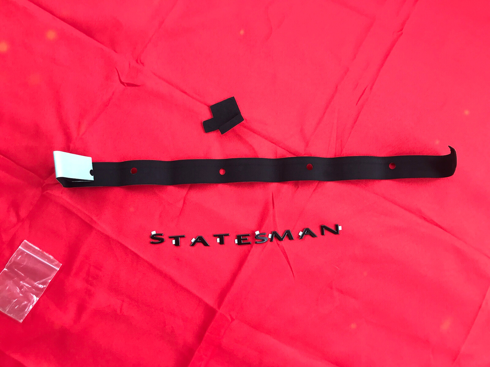 Holden WK WL Statesman Genuine Boot Garnish Nos Raw Unpainted Non ...