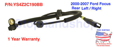 New ABS Wheel Speed Sensor for 2000-2007 Ford Focus Rear Driver ...