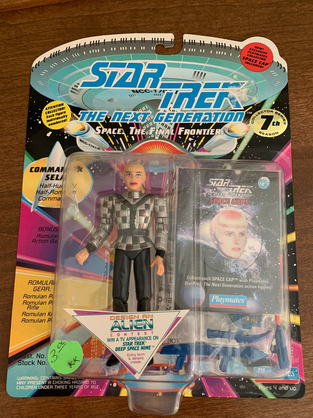 Playmates 1993 Star Trek The Next Generation Commander Sela | eBay