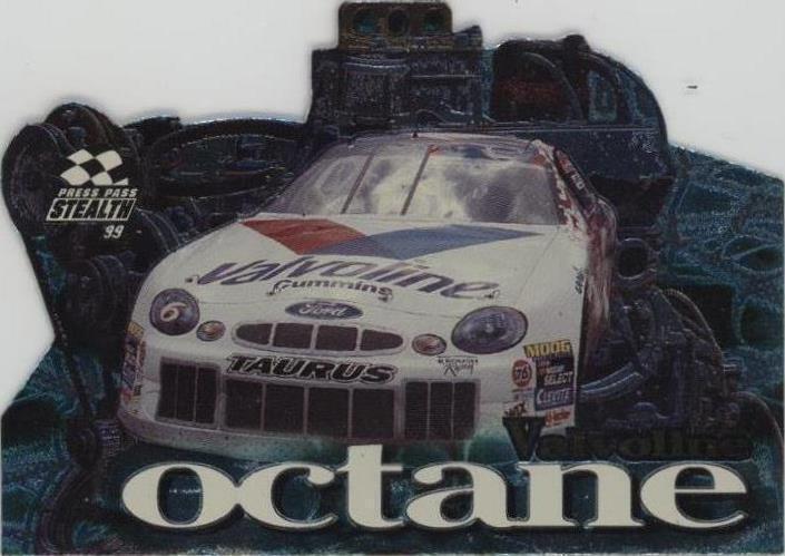 1999 Press Pass Stealth - Octane Mark Martin #O 36 Die-Cut for sale ...