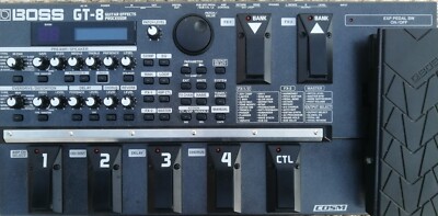 Vintage Boss Gt8 Effects Processor in Professional Flight Case | eBay