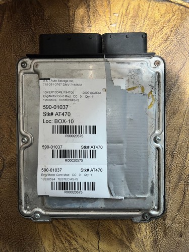 ENGINE CONTROL MODULE ECM 2009 ACADIA 12630594 | eBay