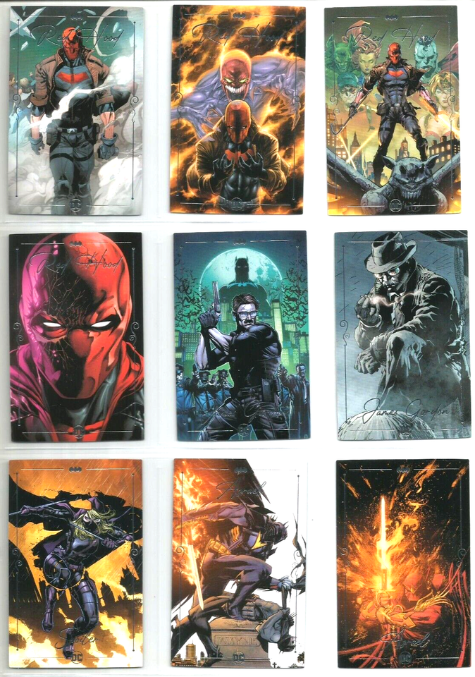 DC Comics BATMAN Basic Cards Full Set 97/97 + Checklist PERU 2022 ...