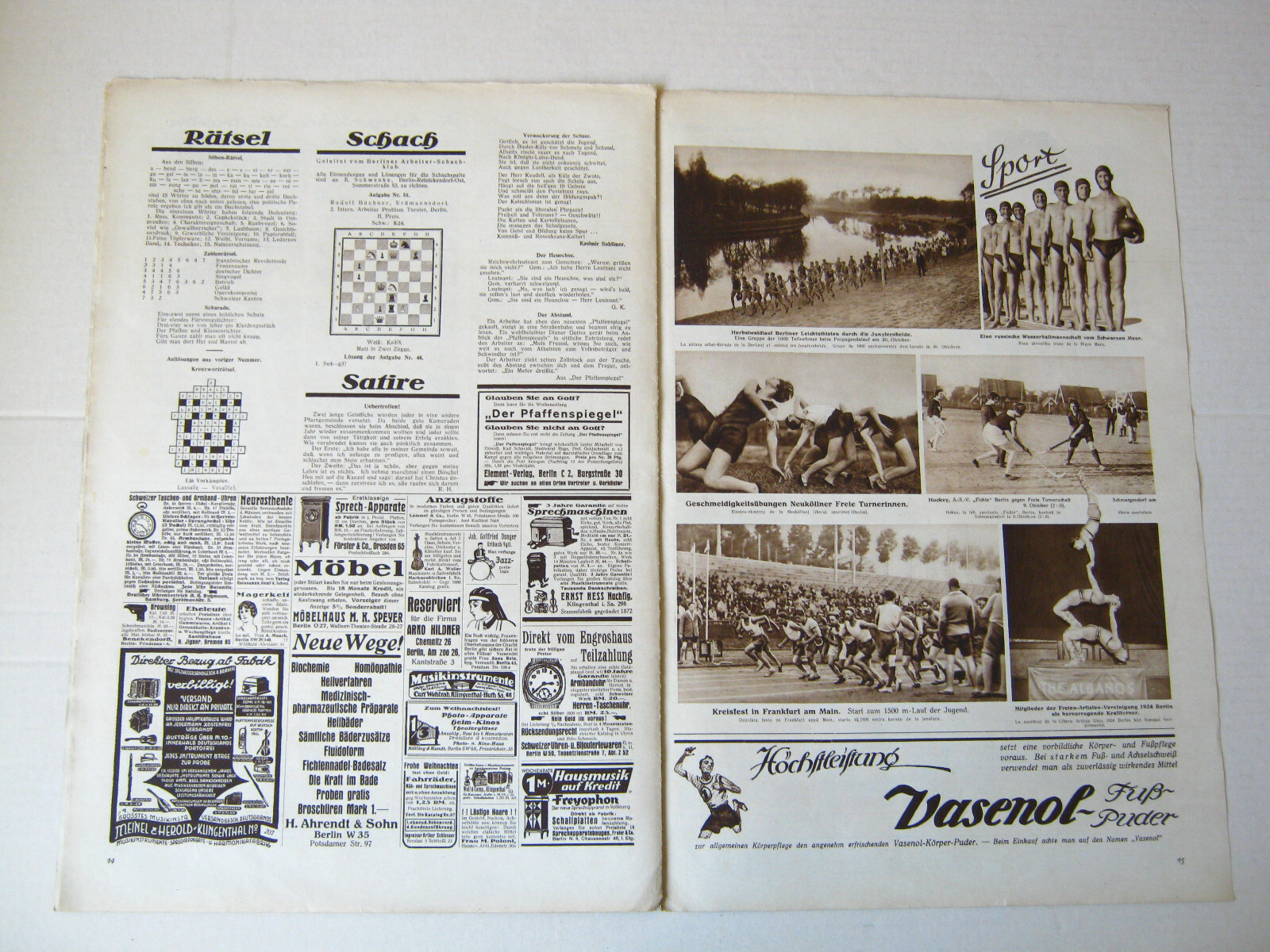 A-I-Z Arbeiter-Illustrierte-Zeitung 1927_Nr.46_Jahrgang VI / KPD ...