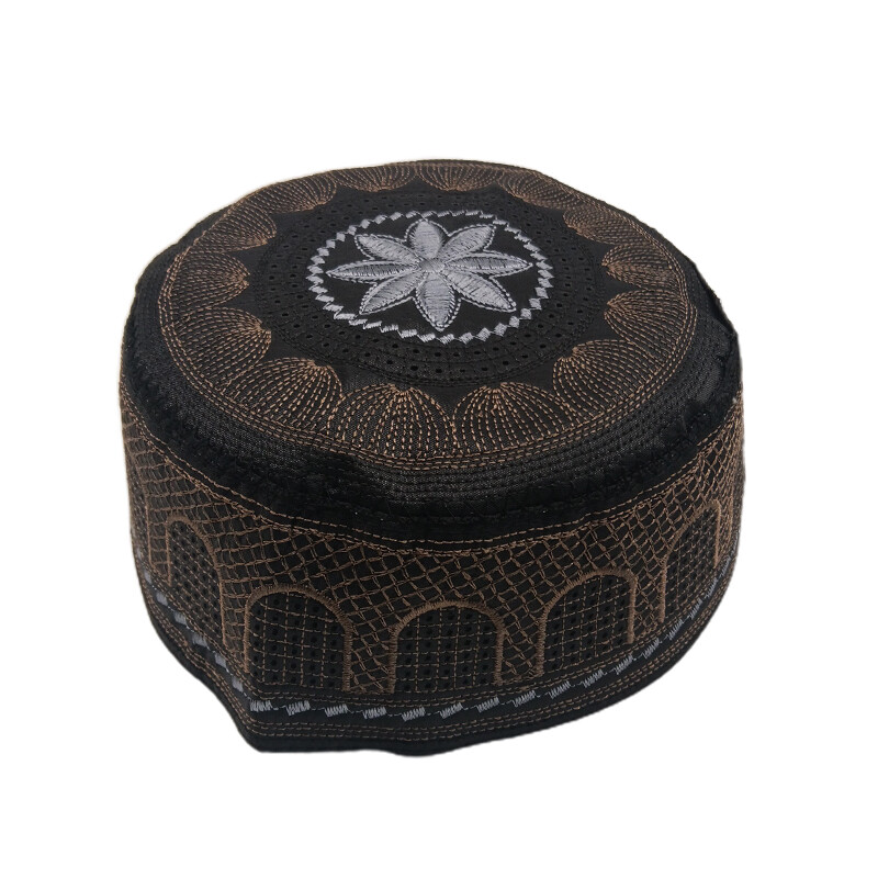 Men Skull Cap Muslim Islamic Prayer Hat Kufi Head Wear Ramadan Praying ...