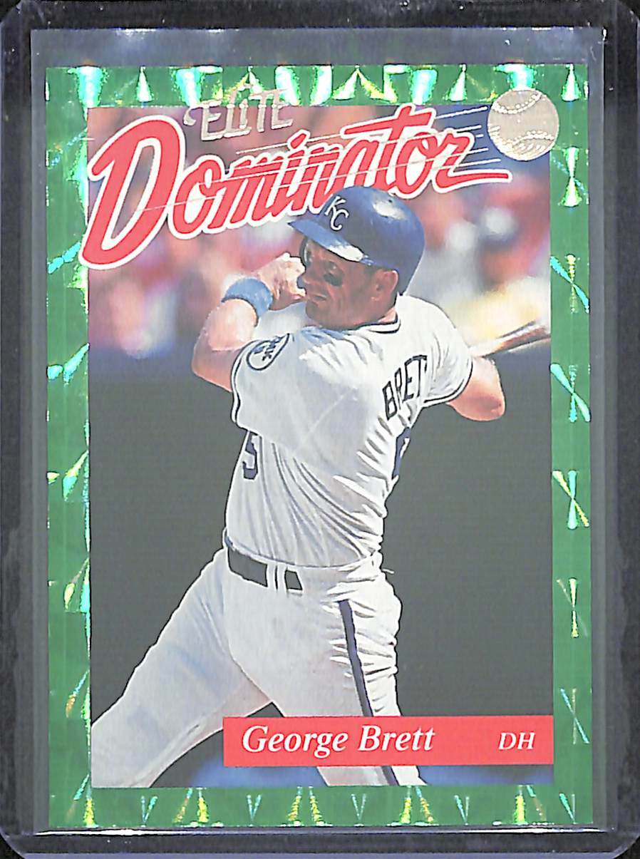 1993 Donruss Elite Dominator #15 George Brett No 4753 of 5000 | eBay