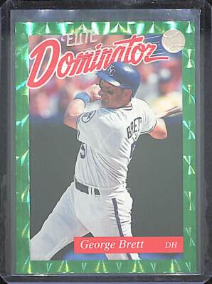 1993 Donruss Elite Dominator #15 George Brett No 4753 of 5000 | eBay