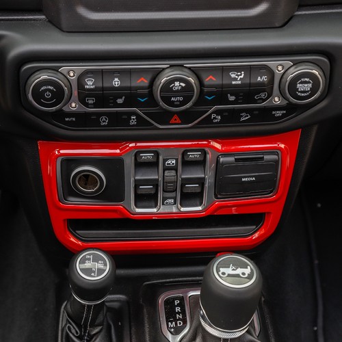 Full Set Interior Decoration Trim Kit，Trim For Jeep Wrangler JL 2018 ...