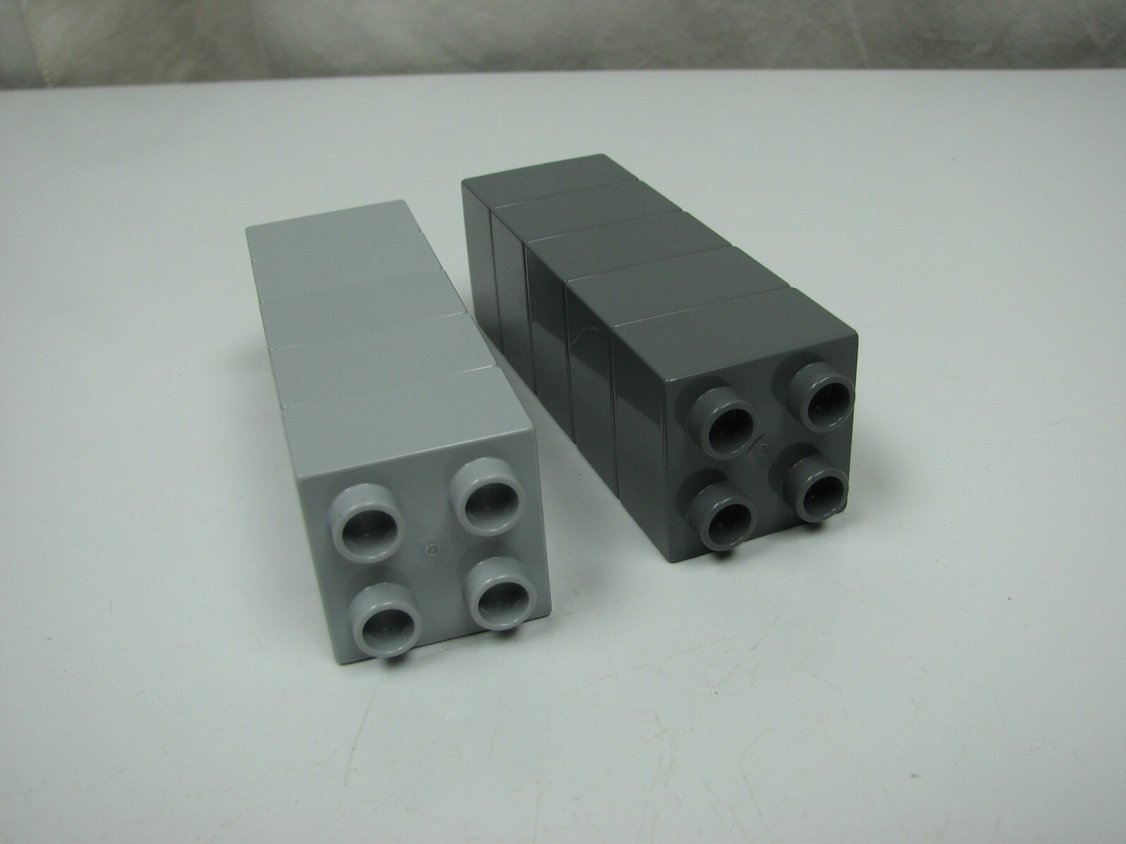 LEGO Duplo Block GREY 2x2 BRICK 8 Block Lot Knight Castle Building | eBay