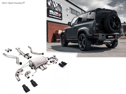 Milltek Système d'échappement sport Land Rover Defender 2 5.0l P525 ...