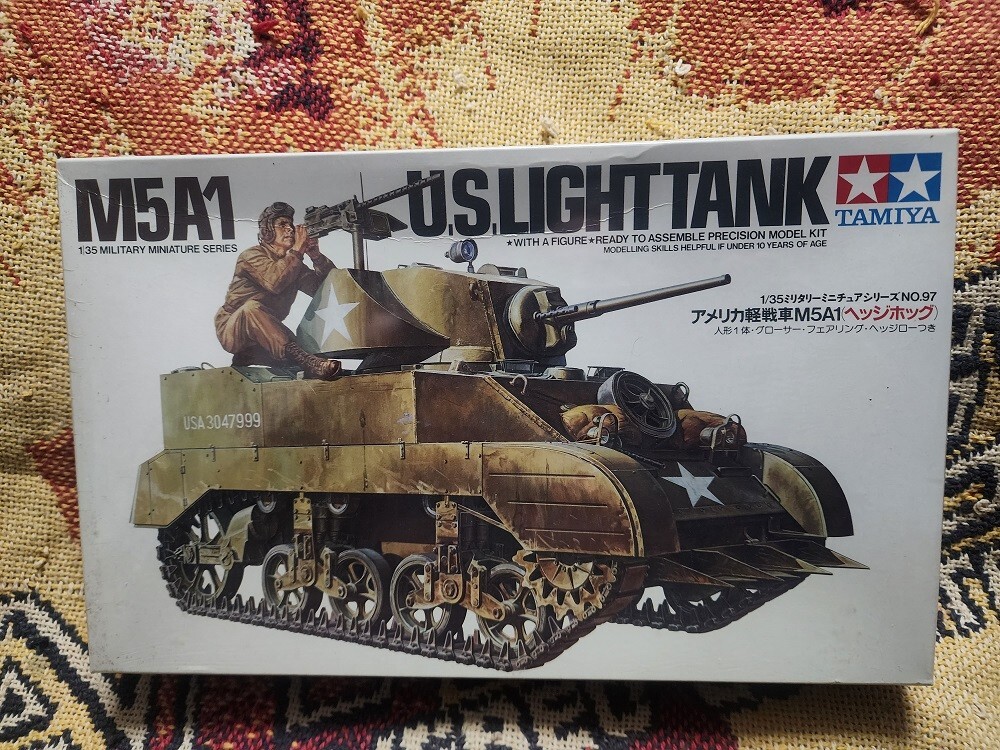 M5a1 US Light Tank Tamiya 35097 1/35 Scale for sale online | eBay