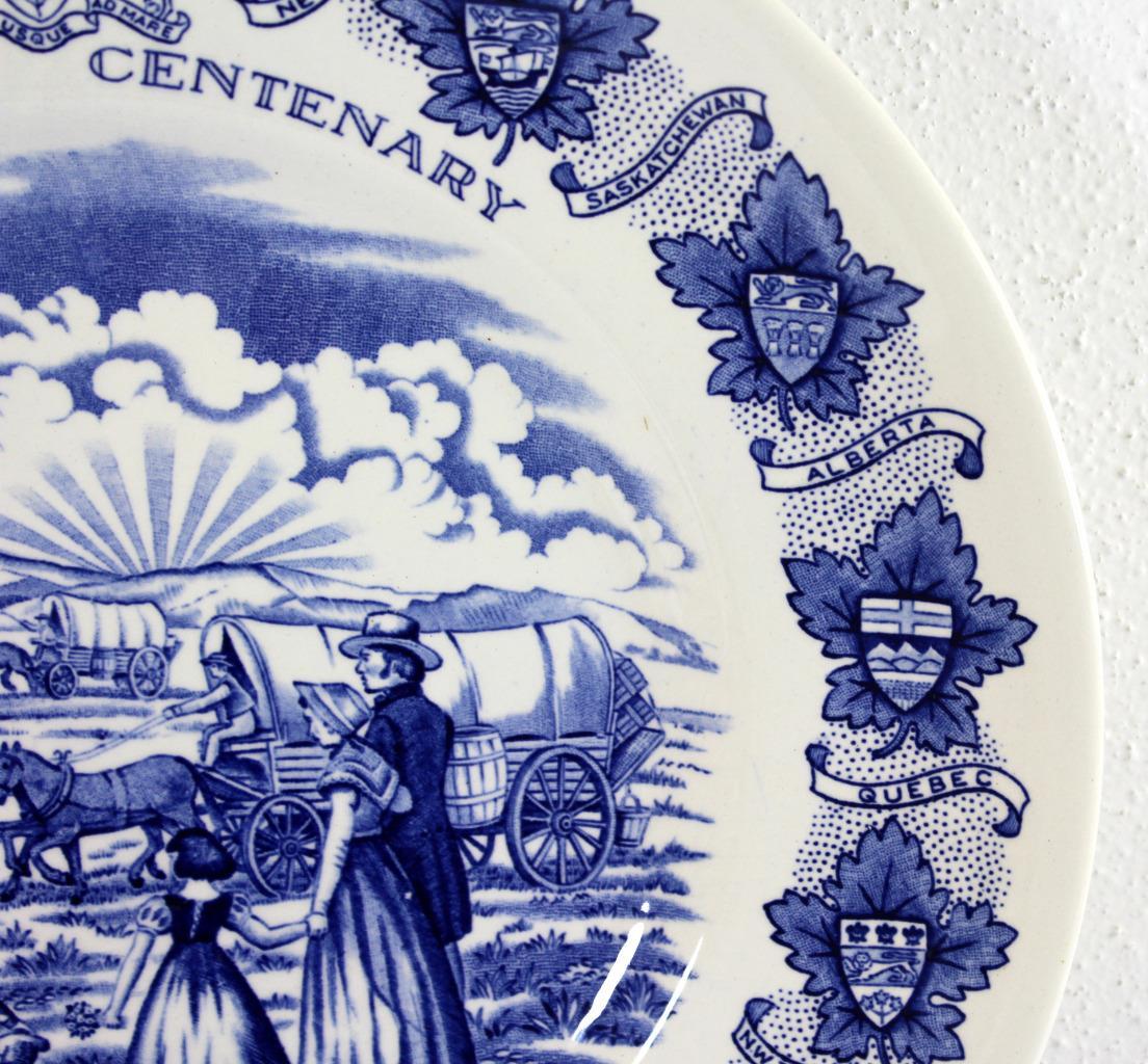 1867-1967 Canadian Centenary Collector Plate - Barretts of ...
