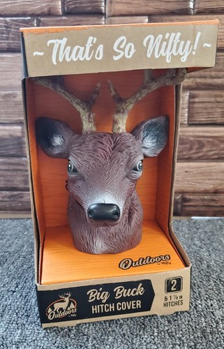Big Buck Trailer Ball Hitch Cover Big Buck Deer Outdoors And Hunting ...