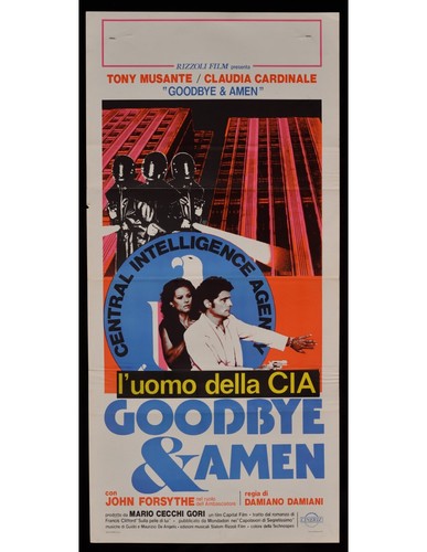 Goodbye & Amen Tony Musante Claudia Cardinale D. Damiani 1977 B268 | eBay
