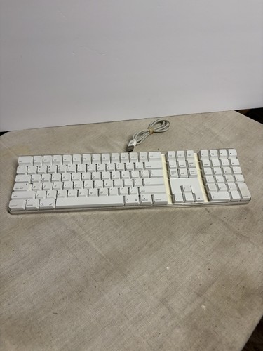 Apple White Wired Keyboard A1048 with 2 USB Port Genuine/OEM Tested ...