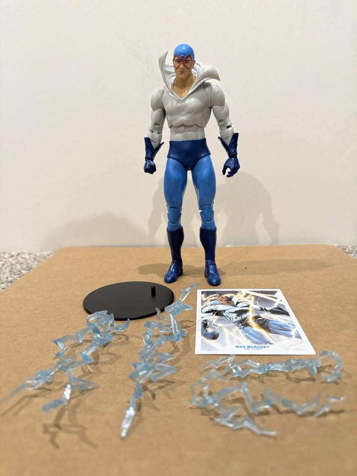 DC Multiverse McFarlane Max Mercury Gold Label Exclusive 7 Inch Figure ...