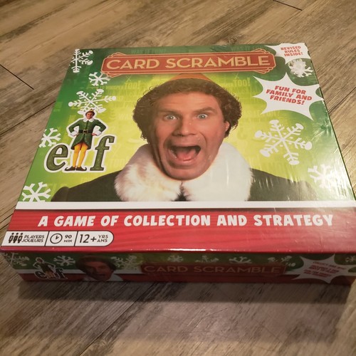 ELF MOVIE THEMED CARD SCRAMBLE BOARD GAME - A Game Of Collection ...