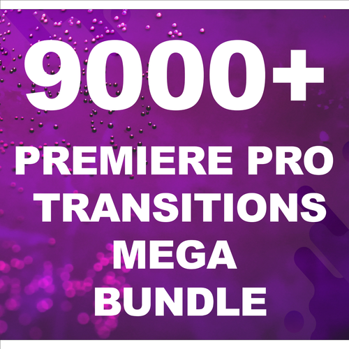 9000+ Premiere Pro Video Transitions Mega Bundle | eBay