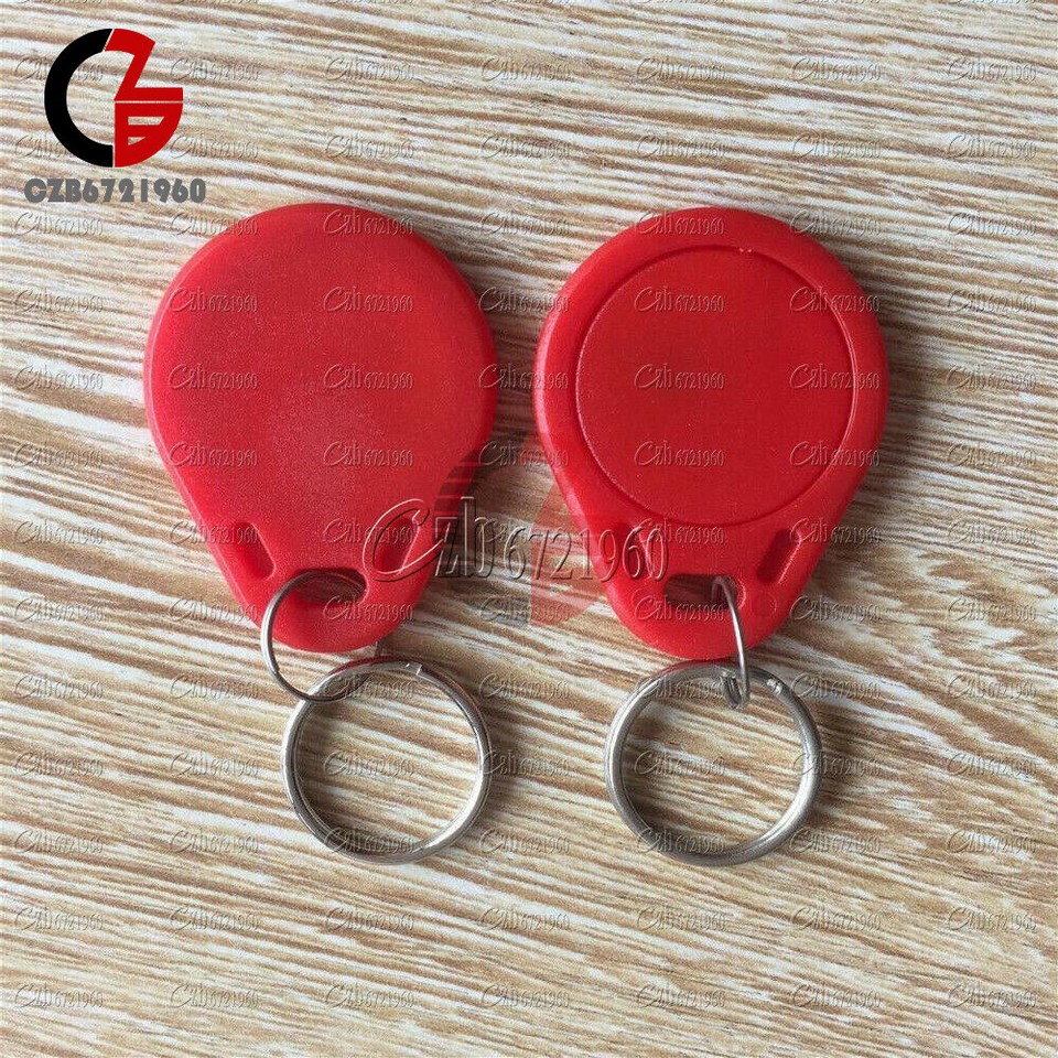5/10/20/50/100PCS RFID IC Key Tags Keyfobs Token NFC TAG Keychain 13 ...