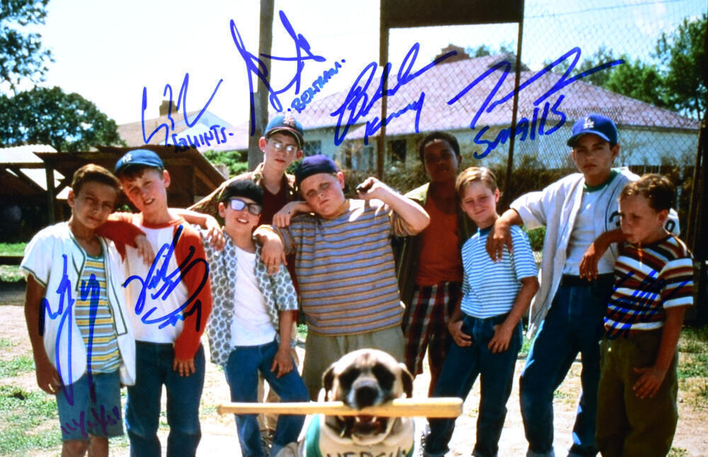 The Sandlot Autographed 11x14 Hercules Photo, Beckett Hologram