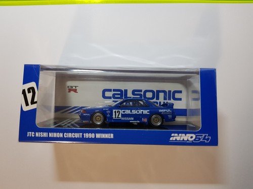 Inno64 Nissan Skyline GT-R R32 #12 Calsonic Team Impul JTC Nishi Nihon ...