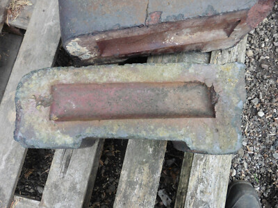 Reclaimed Staffordshire blue wall coping tops copers / toppers ...