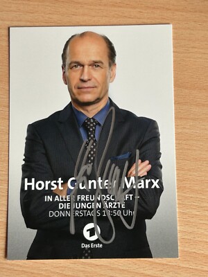Horst Günter Marx - In aller Freundsc- Autogrammkarte original signiert ...
