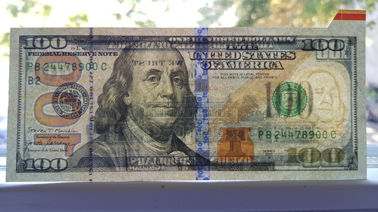 $100 US Dollars ERROR Butterfly Note 2017A Uncirculated!!! | eBay