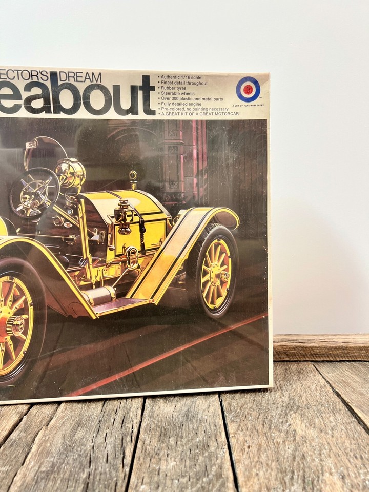 SEALED Vintage Mercer Raceabout Model Kit No 8452 - Collectible Entex 1 ...