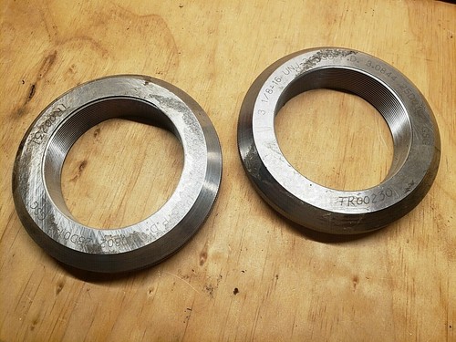 3-1/8" - 16 UNJ - 3A GO / NO GO Ring Gage Set | eBay