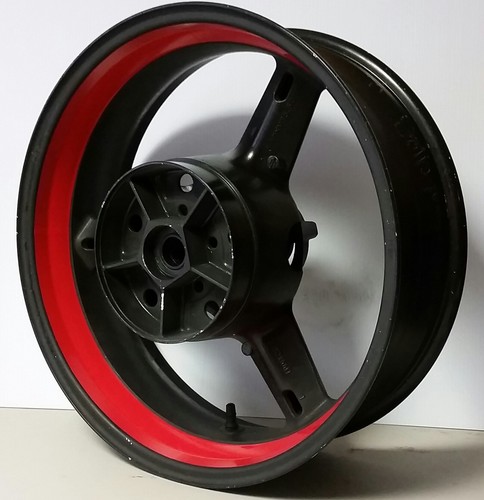 RED MOTORCYCLE INNER RIM DECALS WHEEL STICKERS STRIPES TAPE VINYL WRAP ...