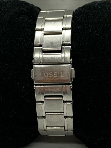 Fossil FS4542 Men's Watch Stainless Steel Bracelet Black Analog Dial ...