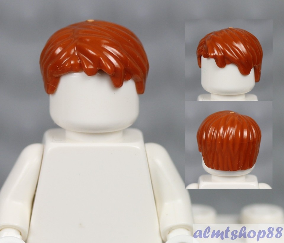 LEGO - MALE Hair Pieces - PICK COLORS & STYLE - Minifigure Wigs Hat ...