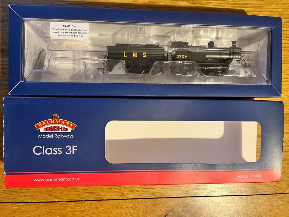 Bachmann Class 3F Jinty BR 47619, Class 3F LMS 3709 & Midland Compound ...
