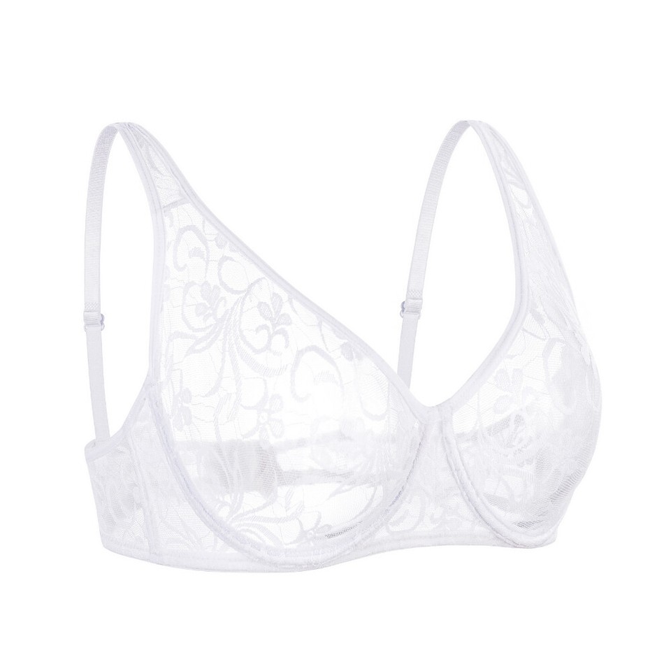 Adult Men Bras Lace Bra Underwire Lift Up Brassiere Crossdressers Sexy ...