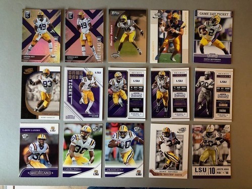 LSU Tigers (Lot 44 cards) Russell Dorsey Landry Addai Hester Doucet ...