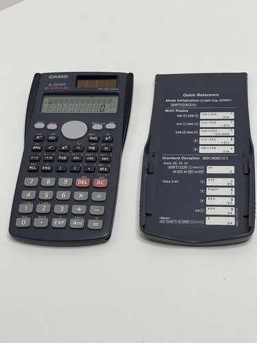 Casio Fx-300MS Solar Scientific Calculator S-V.P.A.M. with Cover | eBay