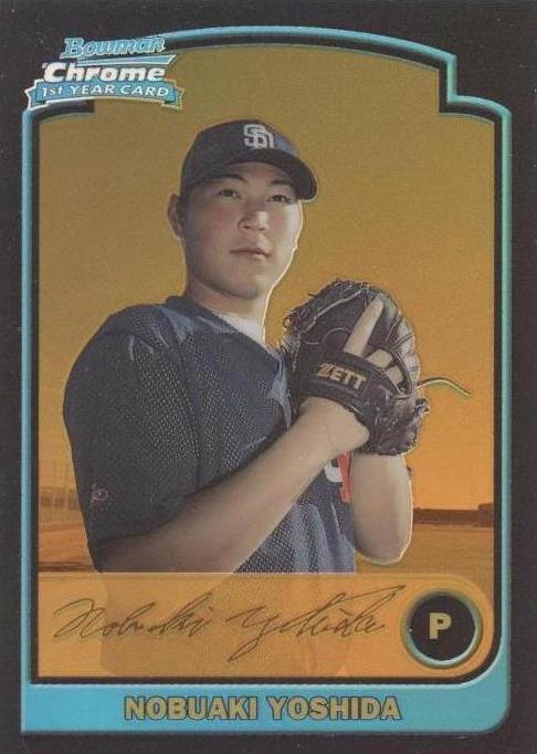 2003 Bowman Chrome - Nobuaki Yoshida #303 Gold Refractor /170 (RC) for sale online | eBay