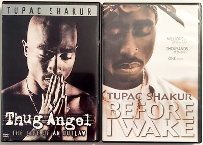 TUPAC SHAKUR THUG ANGEL THE LIFE OF AN OUTLAW + TUPAC SHAKUR BEFORE I ...