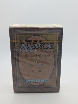 MTG VINTAGE Magic the Gathering Deckmaster Revised Edition Starter Deck ...