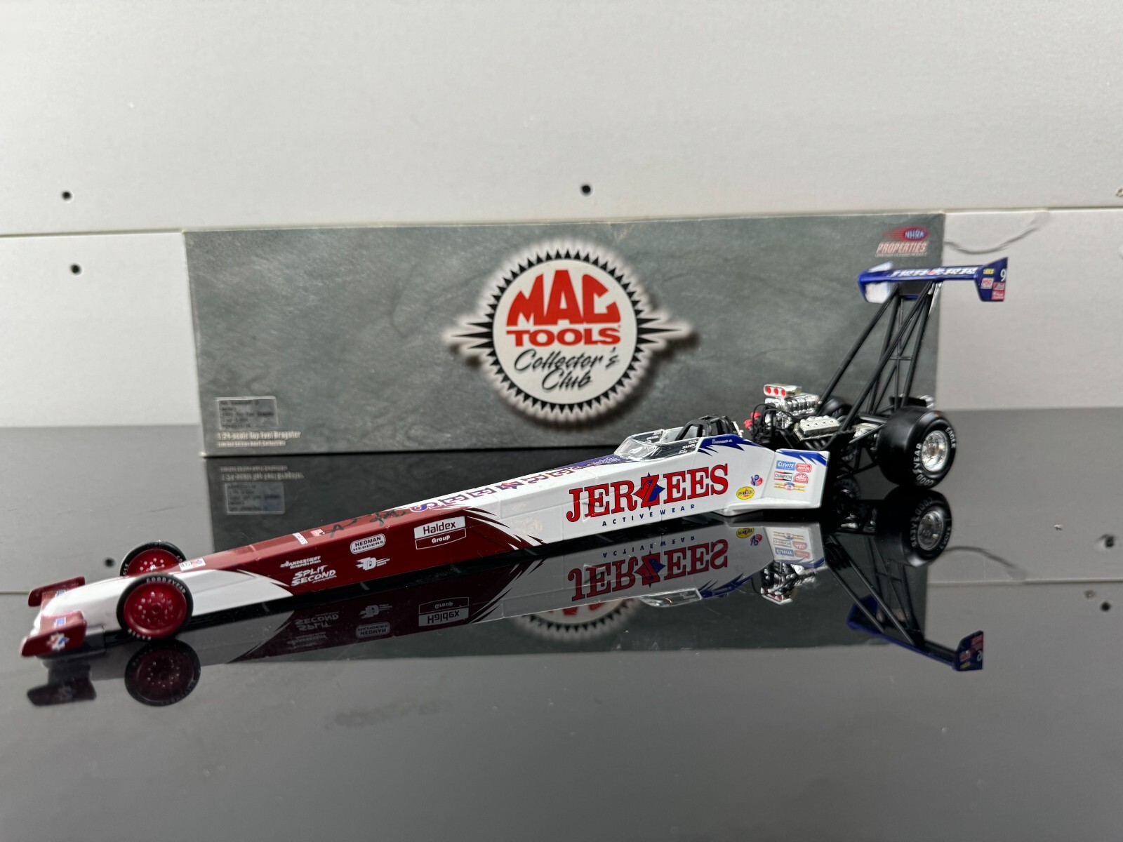 Action Bob Vandergriff Jr Jerzees Autograph Signed Auto NHRA Top Fuel ...