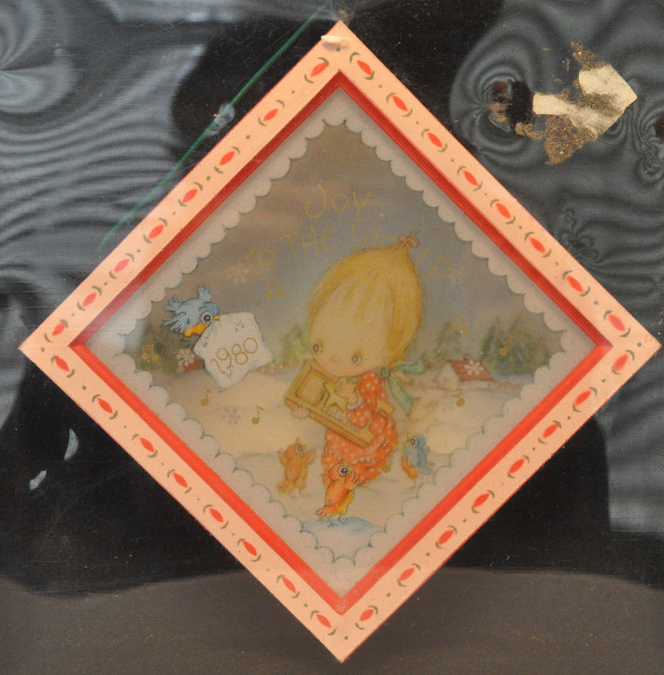 Hallmark: Tree Trimmer Shadow Box - 1980 Classic Keepsake Ornament | eBay